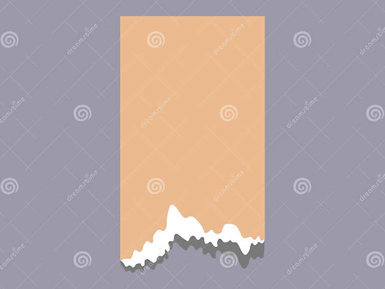 Ripped Torn Paper Texture Illustration. Ripped Torn Sheets of Paper ...