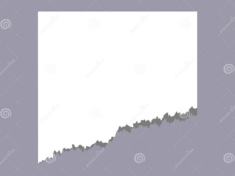 Ripped Torn Paper Texture Illustration. Ripped Torn Sheets of Paper ...