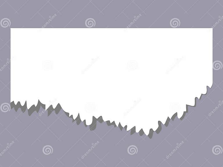 Ripped Torn Paper Texture Illustration. Ripped Torn Sheets of Paper ...