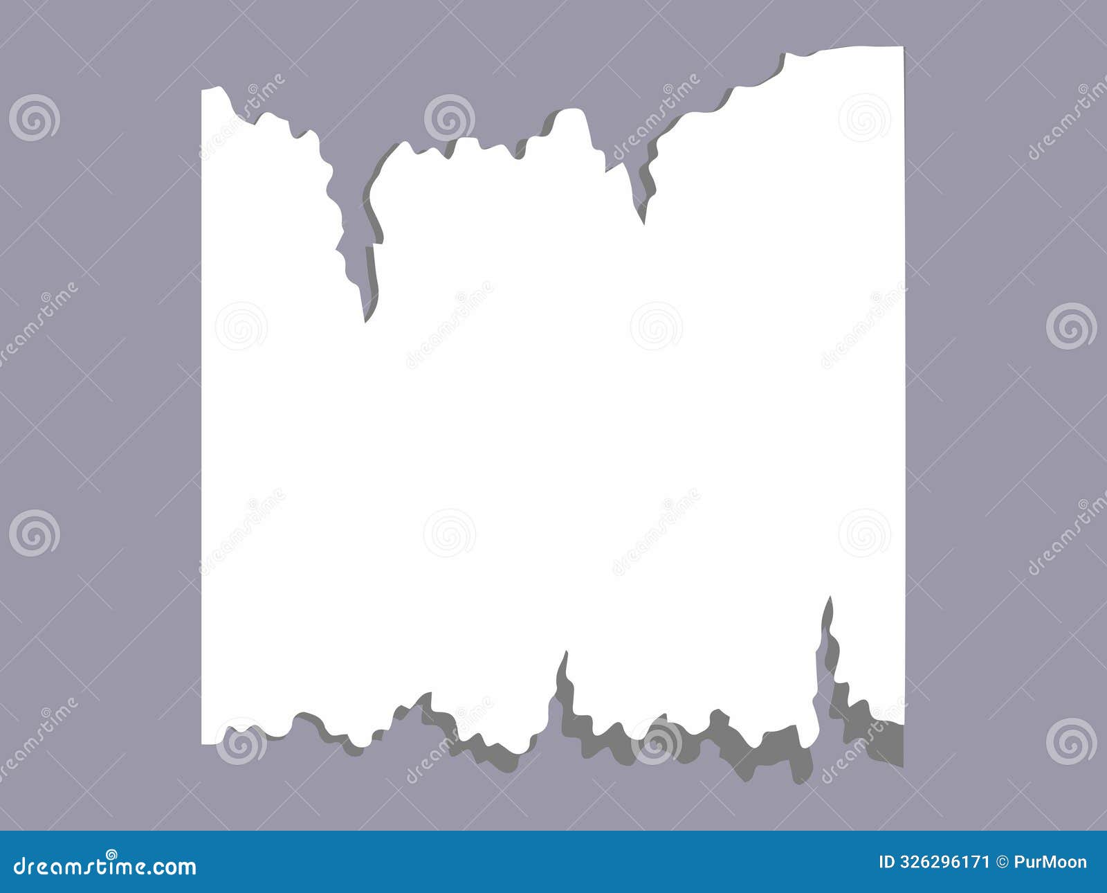 Ripped Torn Paper Texture Illustration. Ripped Torn Sheets of Paper ...