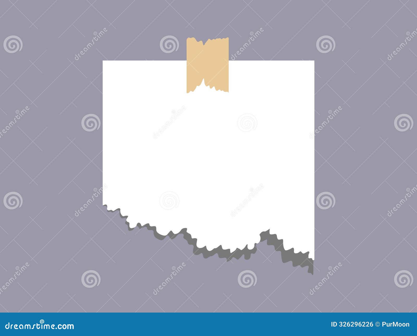 Ripped Torn Paper Texture Illustration. Ripped Torn Sheets of Paper ...