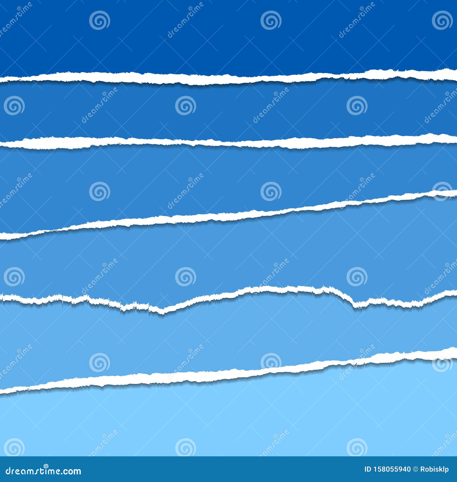 Ripped or Torn Vector Paper Background Stock Vector - Illustration of ...