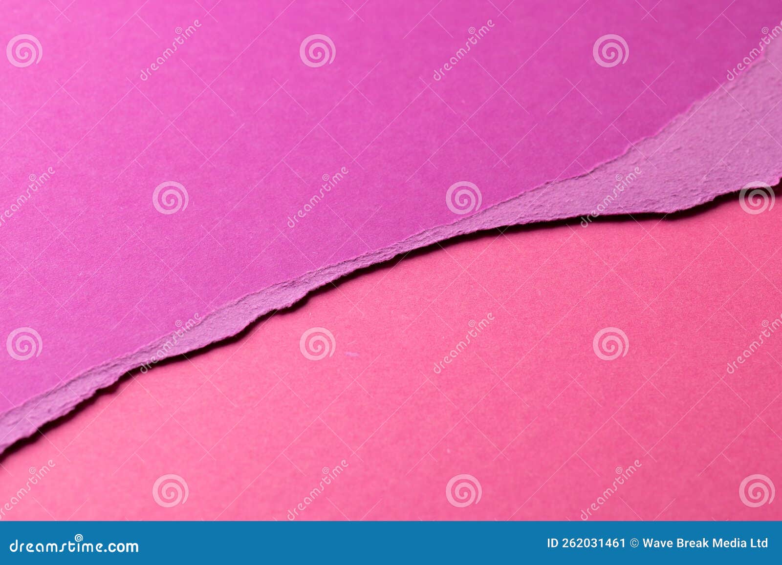 Ripped Up Pieces of Coloured Paper with Copy Space Stock Image - Image ...