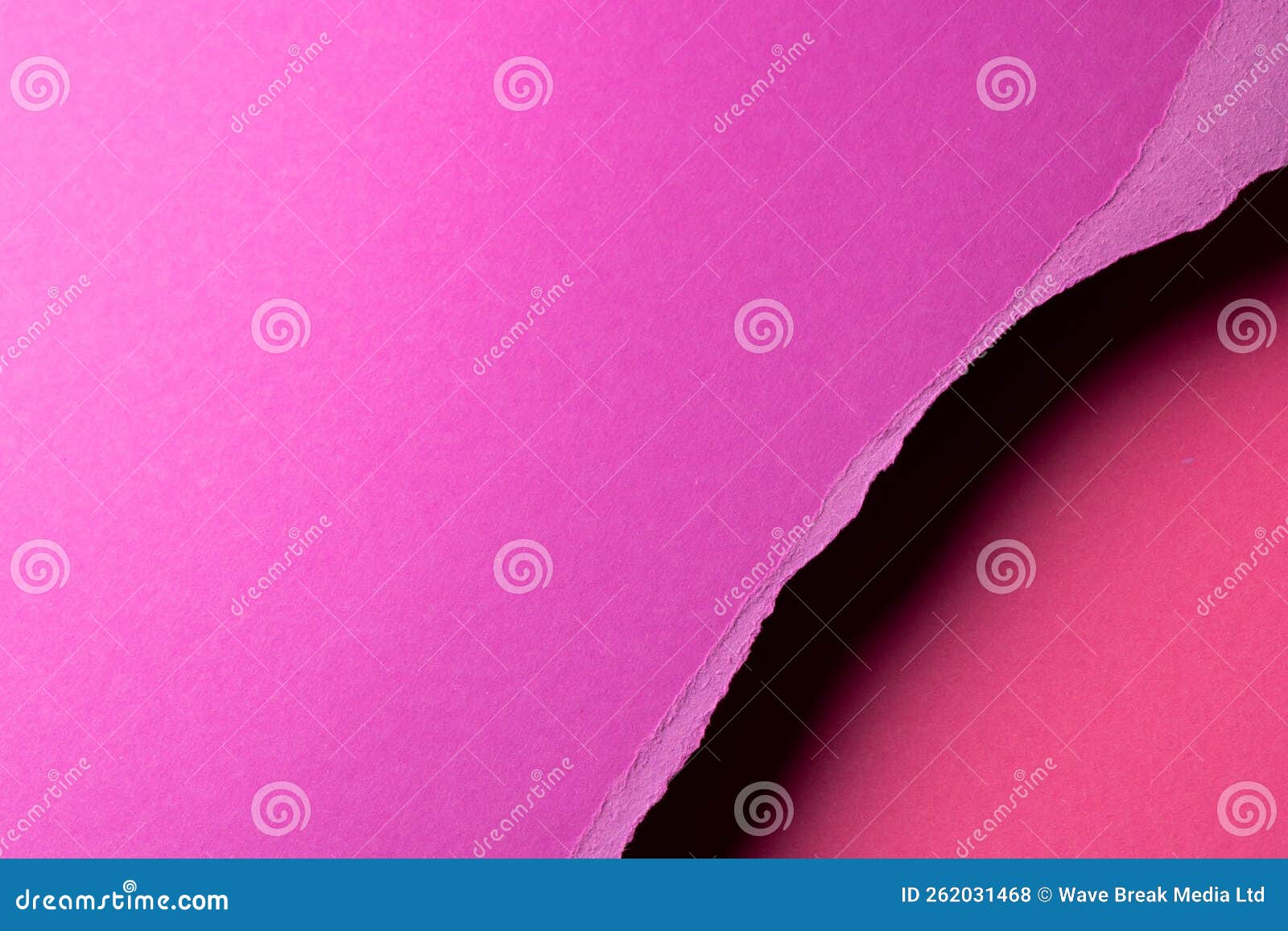 Ripped Up Pieces of Coloured Paper with Copy Space Stock Photo - Image ...