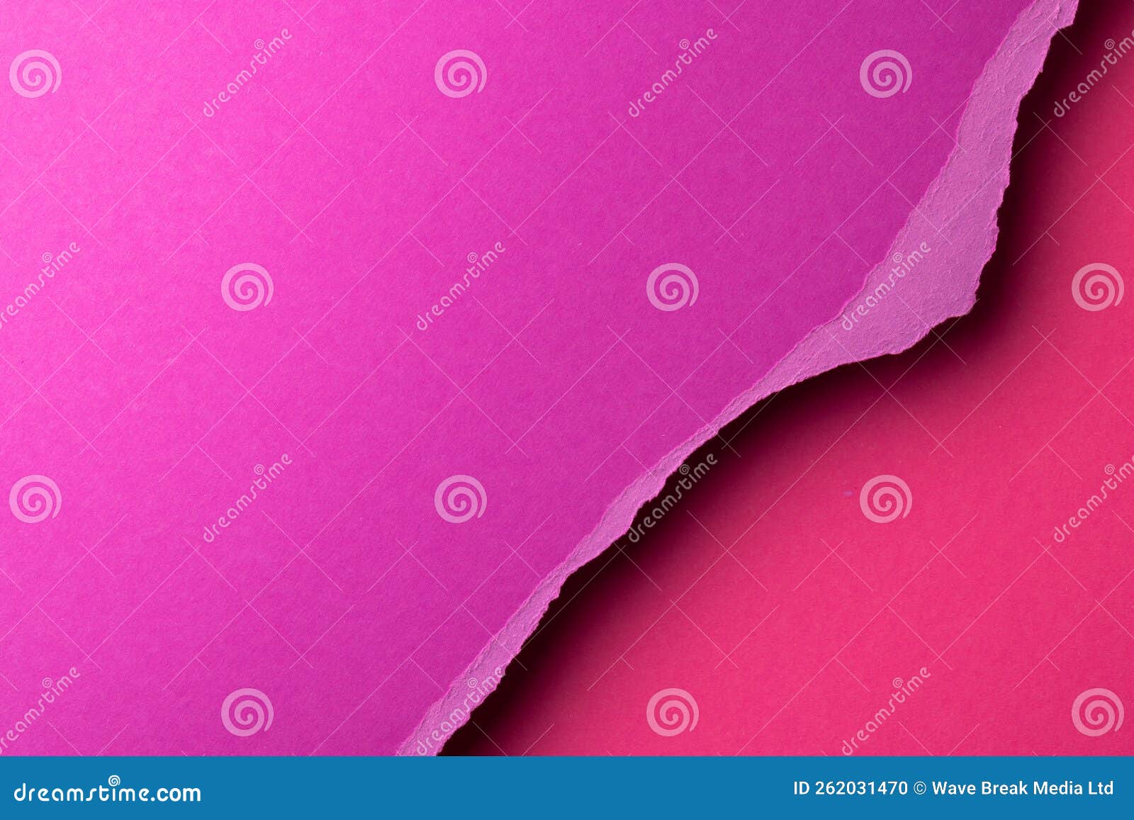 Ripped Up Pieces of Coloured Paper with Copy Space Stock Photo - Image ...