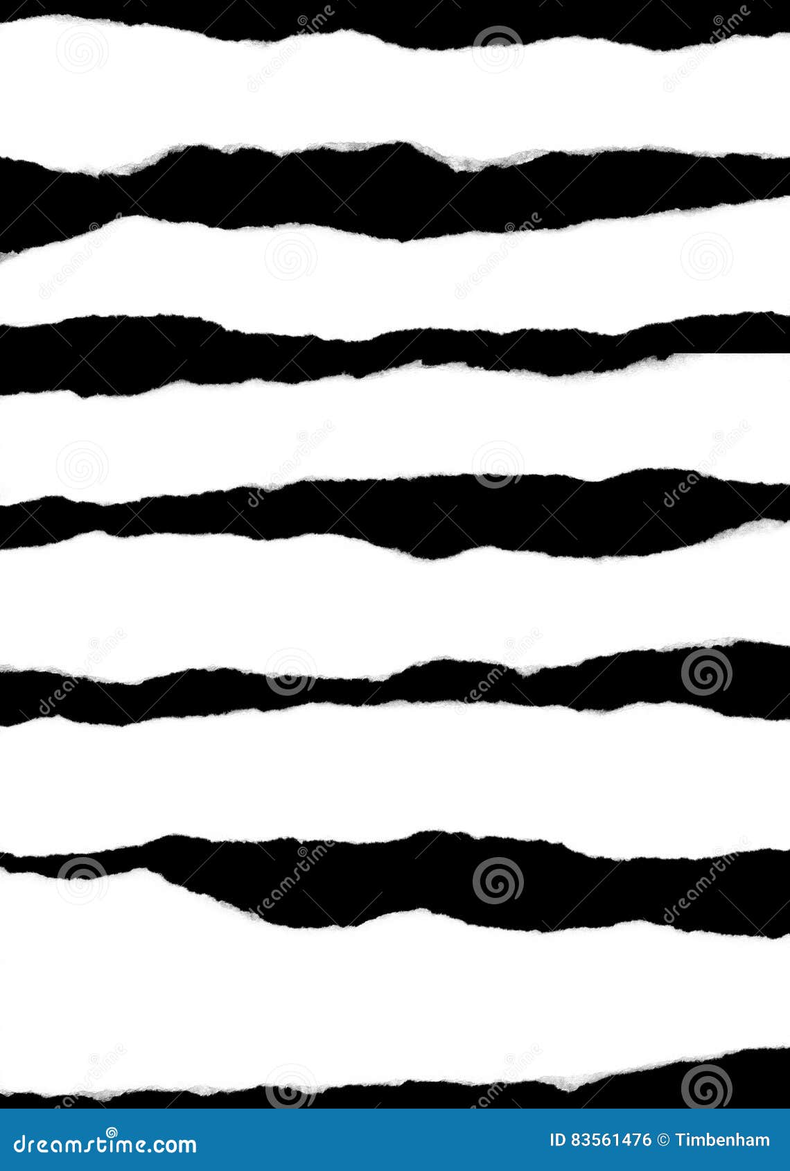 Ripped White Paper on a Black Background Stock Photo - Image of note ...