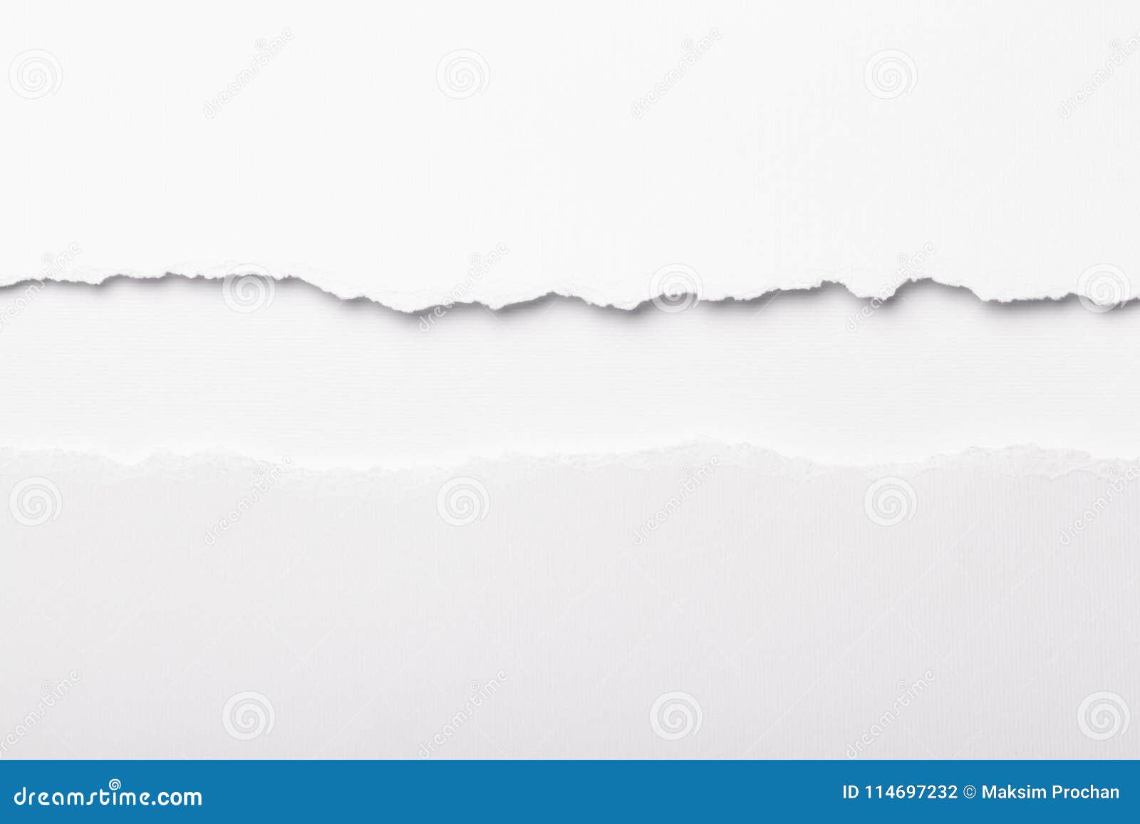 Ripped White Paper with Colored Background with Space for Text Stock ...