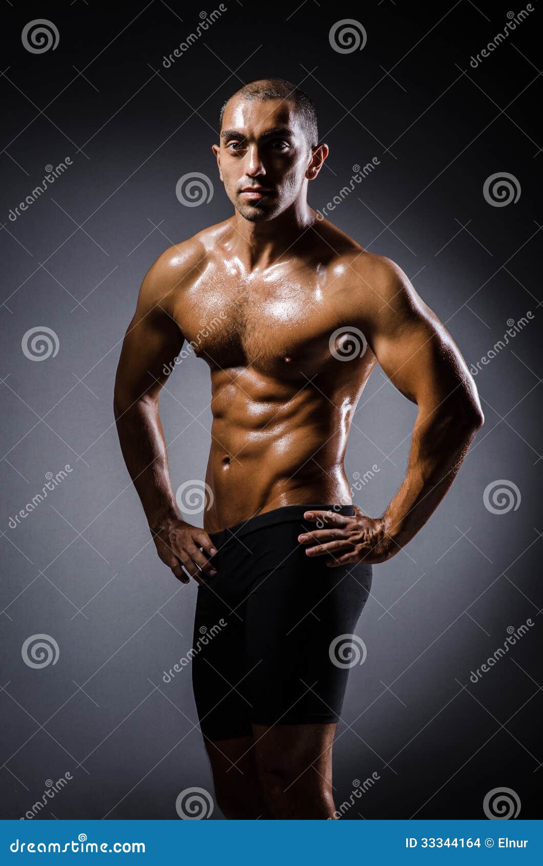 Ripped young man stock photo. Image of fitness, active - 33344164