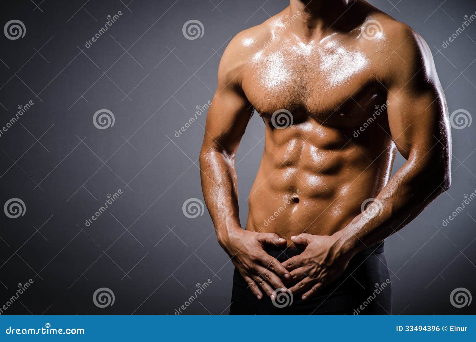 Ripped young man stock photo. Image of biceps, bodybuilder - 33494396