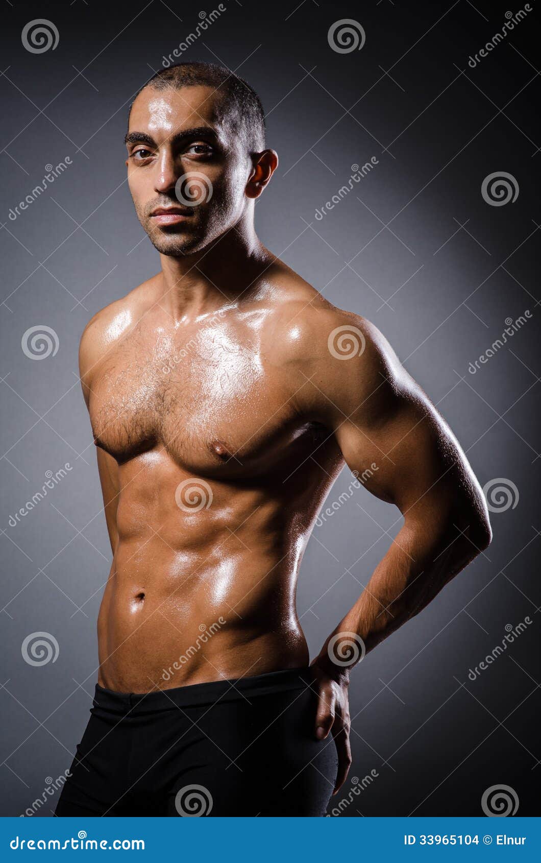 Ripped young man stock photo. Image of male, exercise - 33965104
