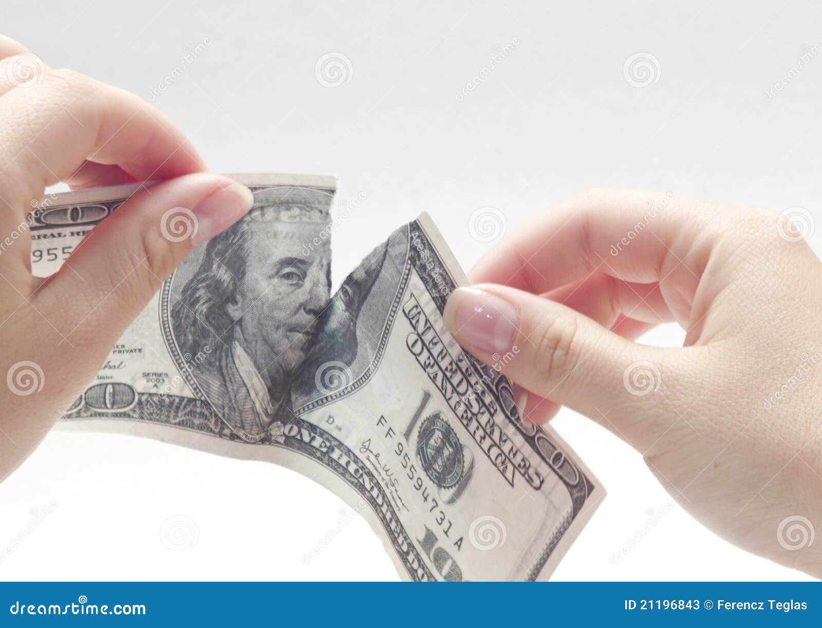 Ripping dollar stock image. Image of ideas, cash, roll - 21196843