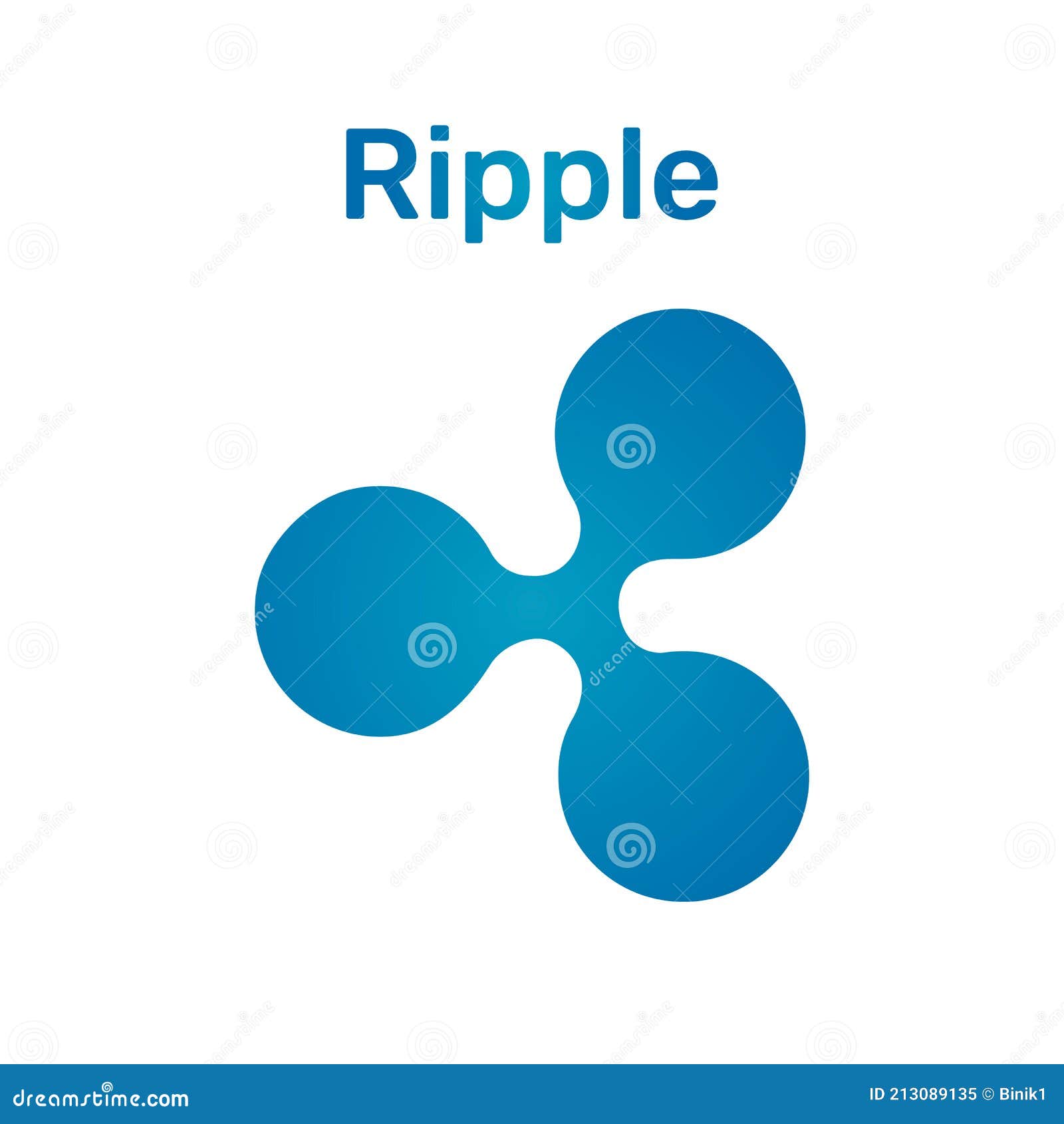 Ripple Cryptocurrency Symbol In The Room Royalty-Free Stock Photo ...
