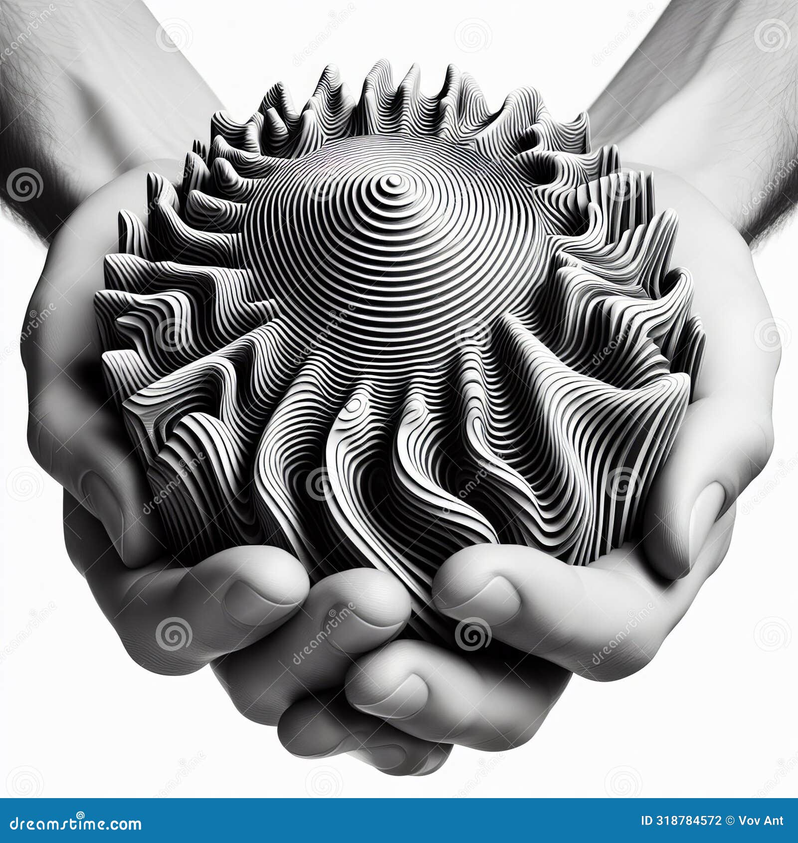 5 56. Ripple Effect_ a Visual Distortion Resembling Ri Stock ...