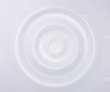 Ripple Milk Wave Top View. Milk Drop Splash Effect Stock Illustration ...