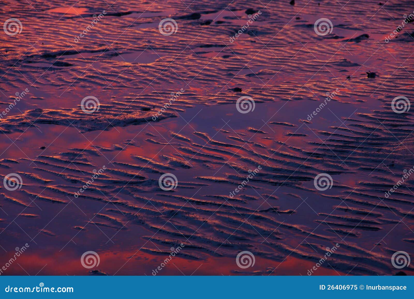 Ripple, Pattern of Sand on the Bach. Stock Image - Image of ocean ...