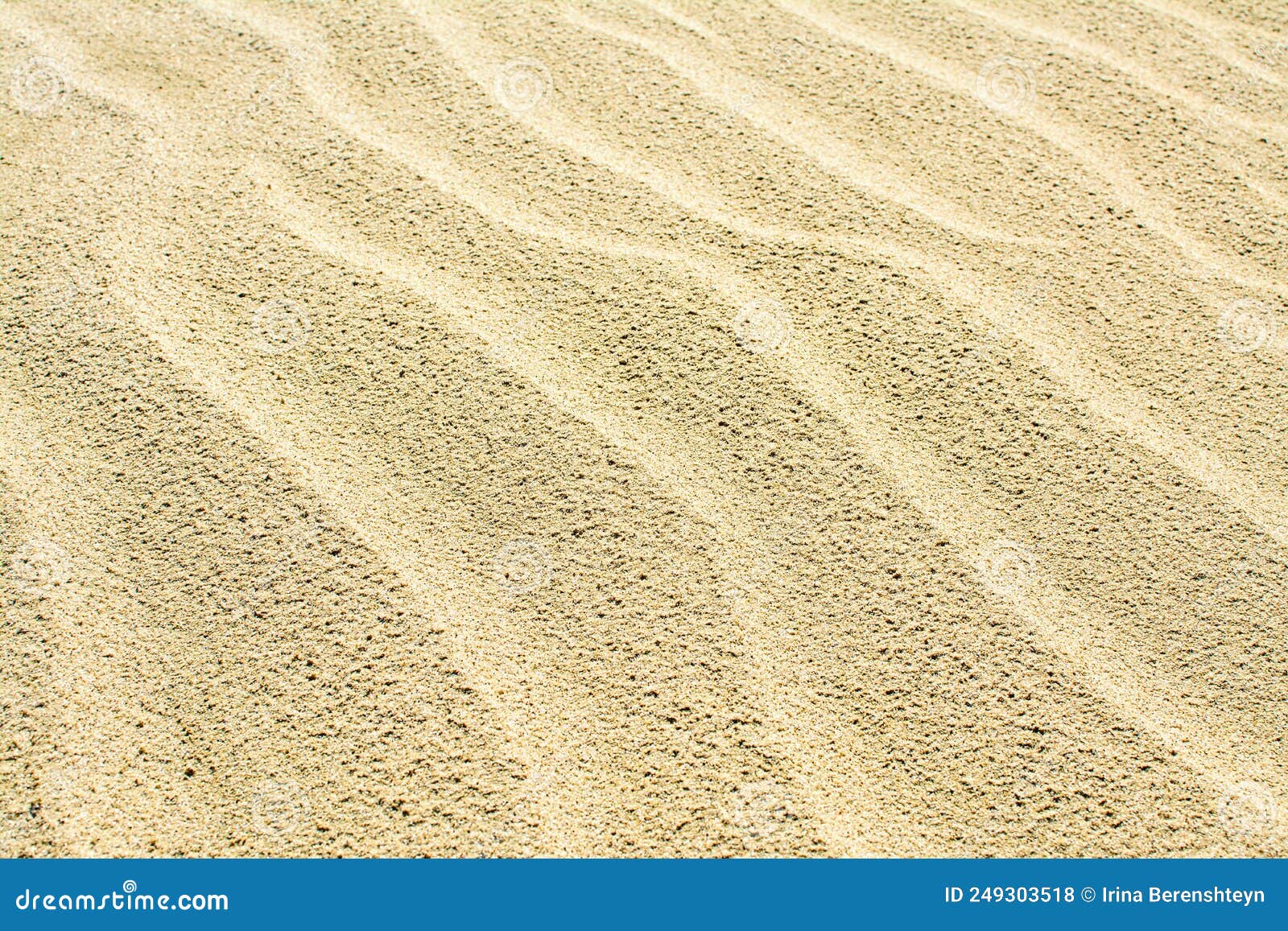 Ripple Patterns of a Sand Dune Surface. Top View. Close Up Stock Photo ...