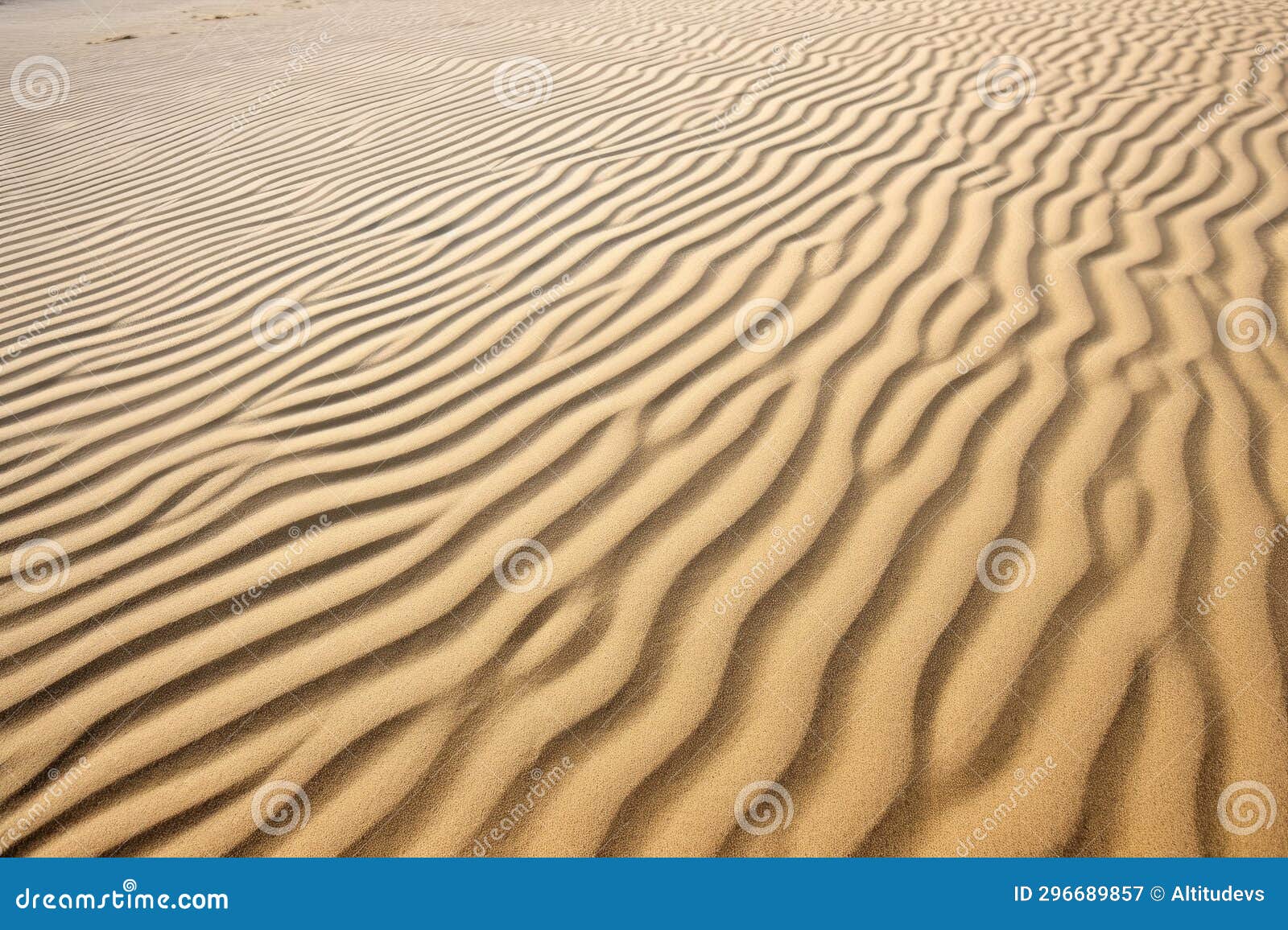Ripple Patterns on the Surface of Sand Dunes Stock Image - Image of ...