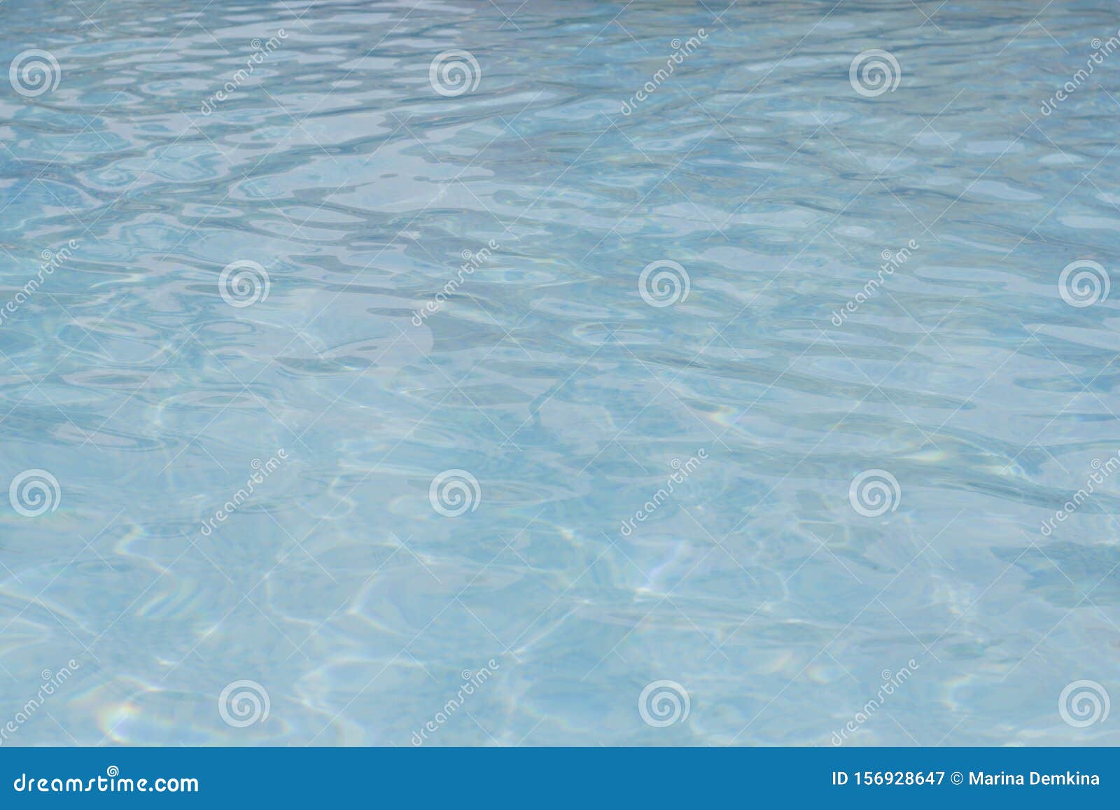 Ripple of Pool Water with Sun Reflection Stock Image - Image of surface ...