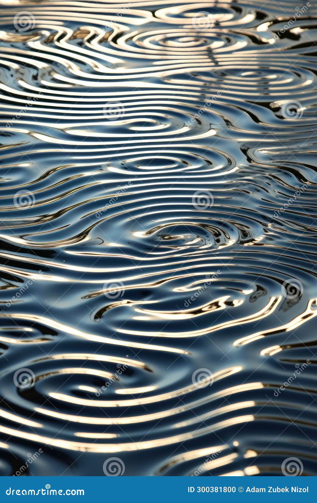 Ripple ripples on water stock illustration. Illustration of pattern ...