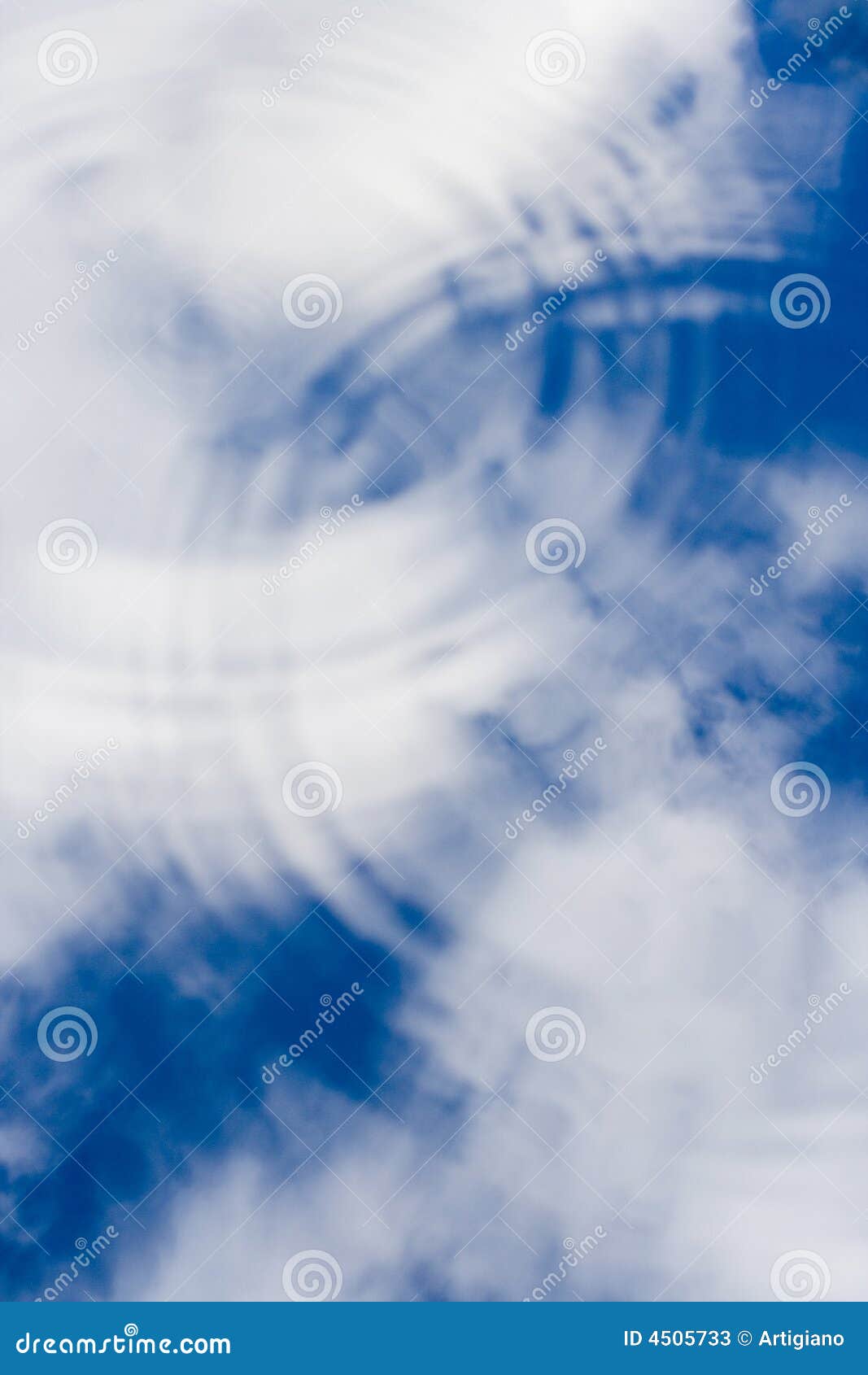 Ripple in the sky stock image. Image of circle, daytime - 4505733