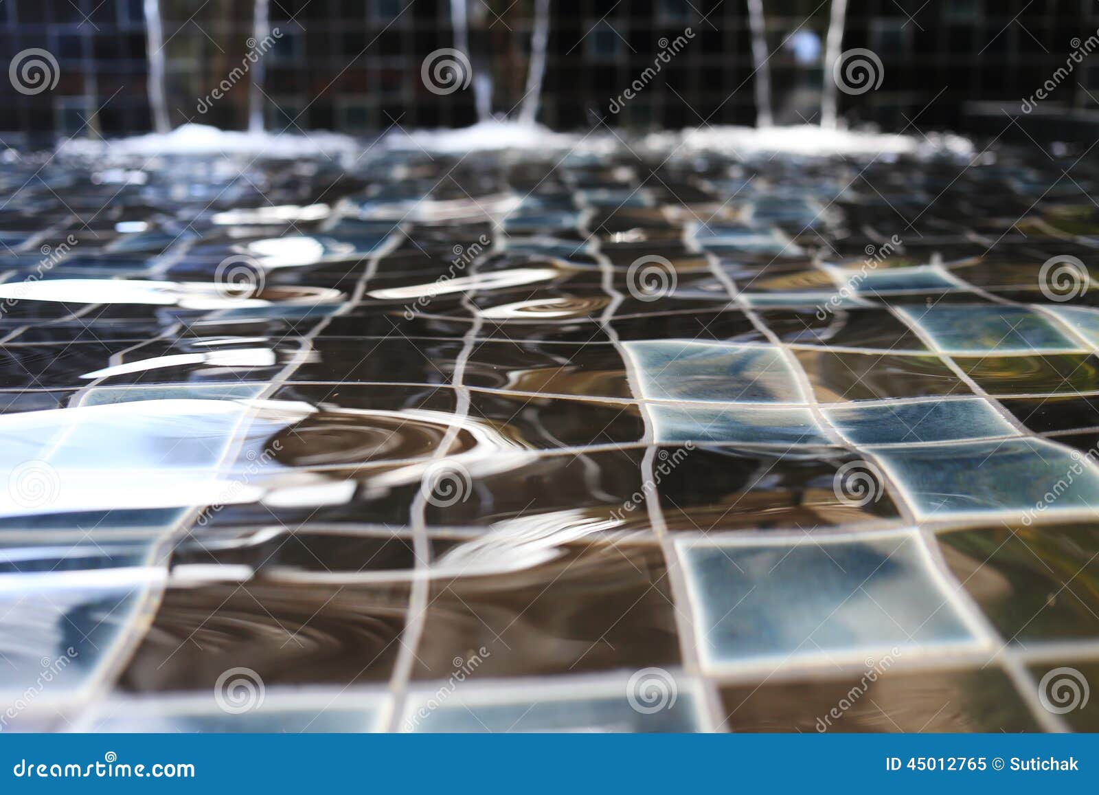 Ripple Surface Water in Swimming Pool Stock Image - Image of clean ...