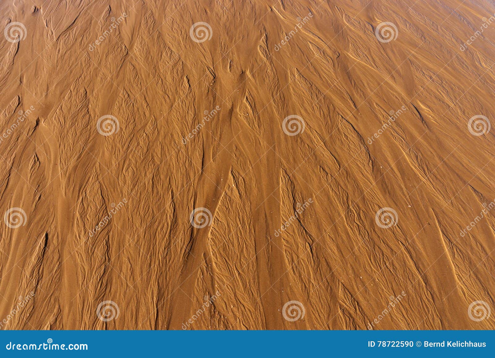Ripple Textures in the Sand on a Beach Stock Photo - Image of tide ...