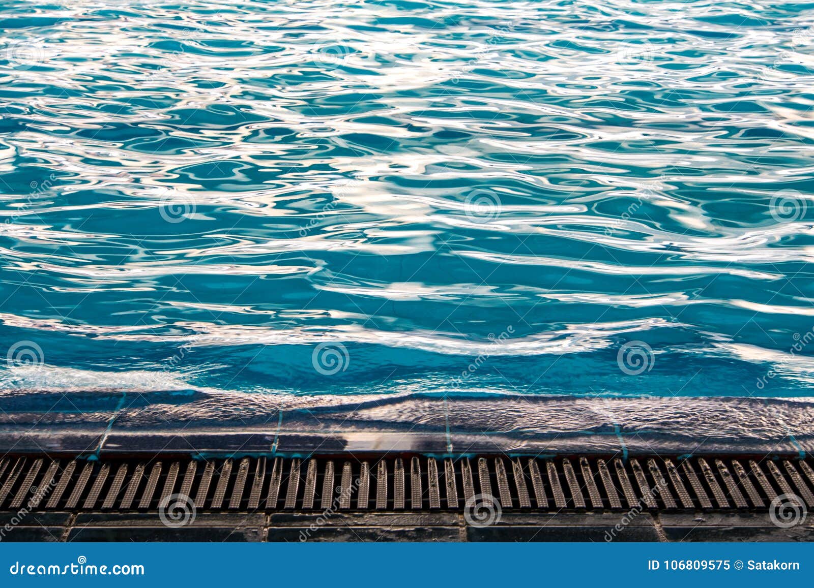 The Ripple on the Water Surface in the Pool Stock Image - Image of ...