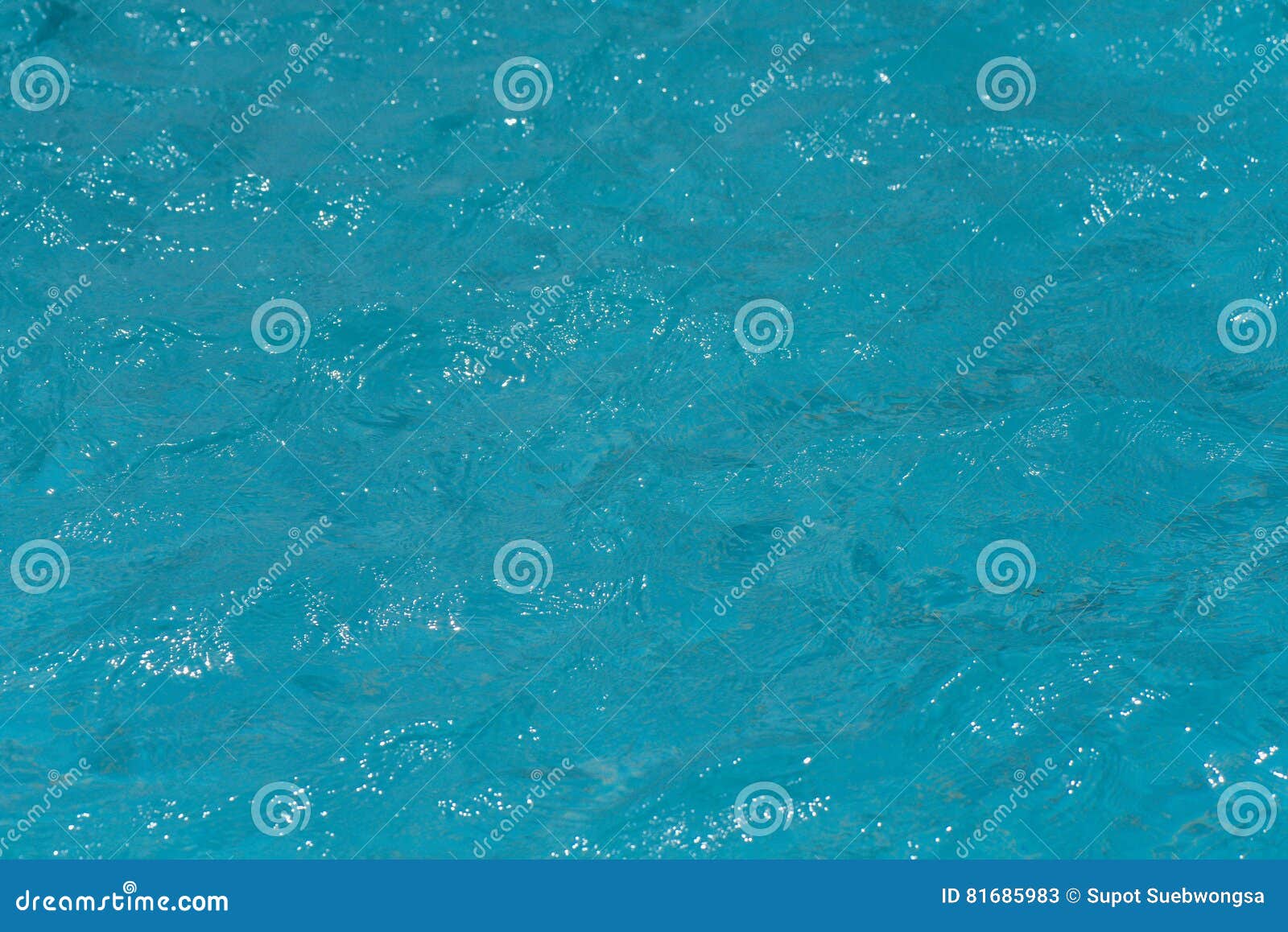 Ripple Water Surface with Sun Reflection in Swimming Stock Image ...