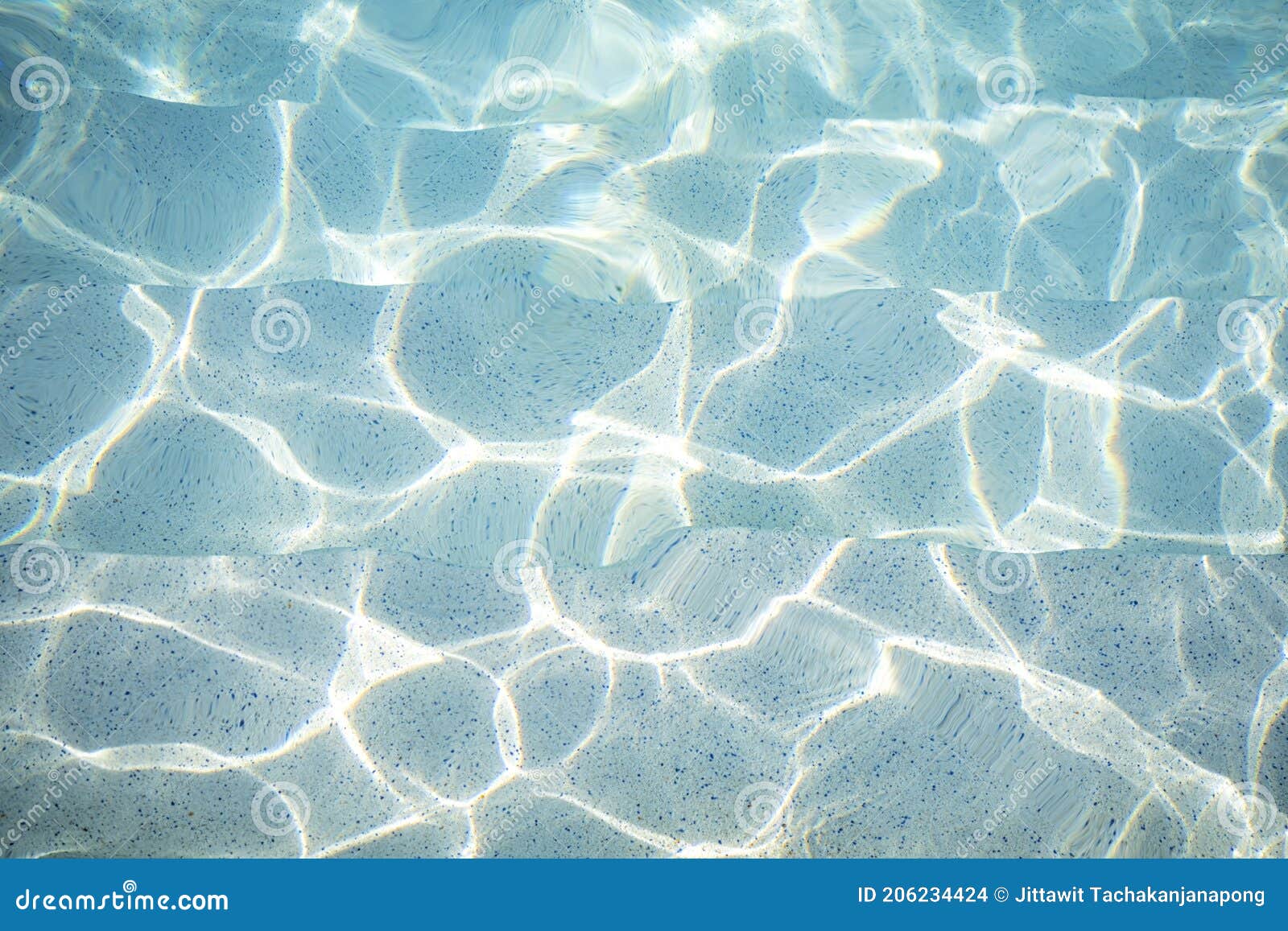 Ripple Water in Swimming Pool Stock Photo - Image of transparent ...