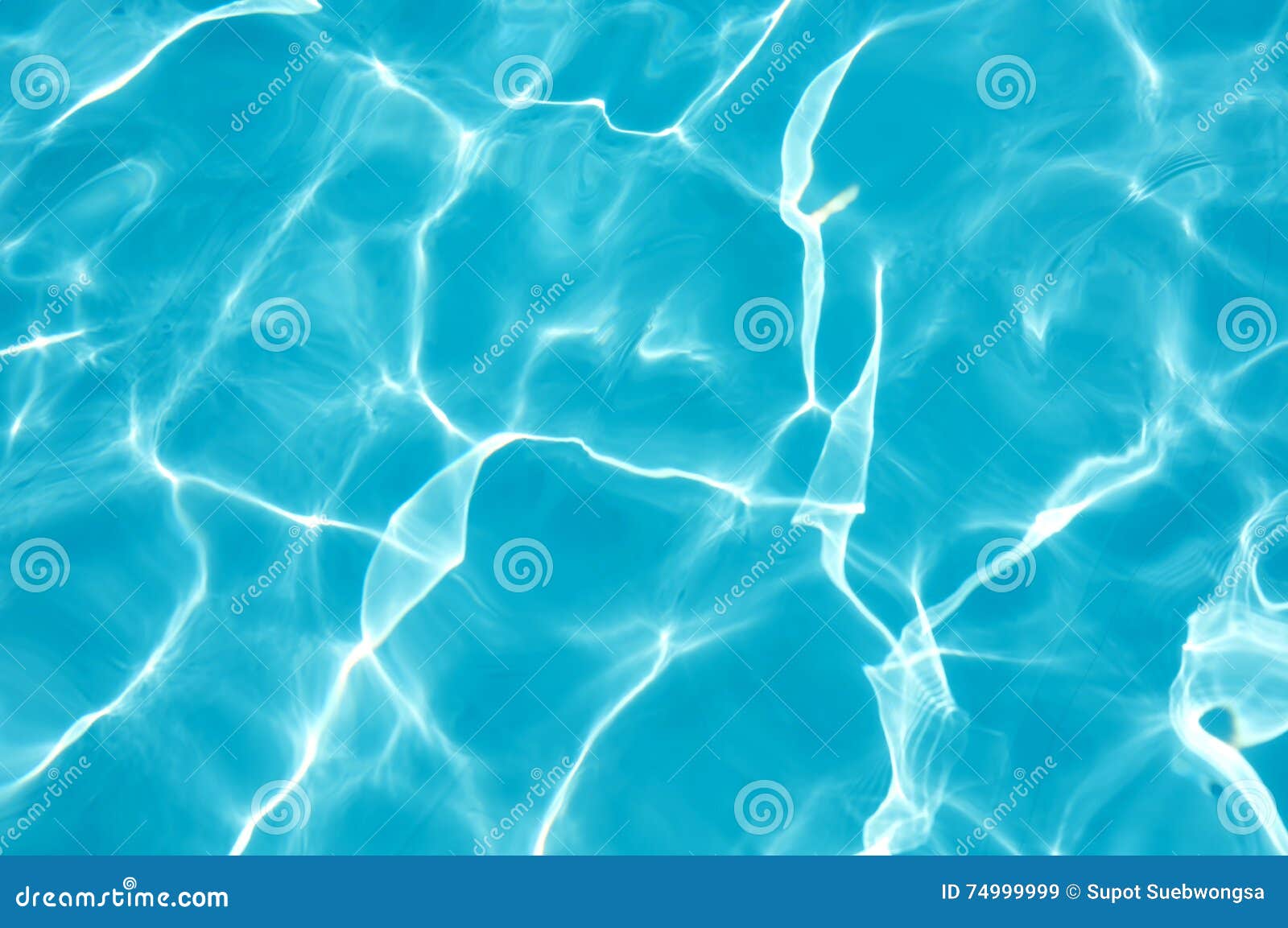Ripple Water in Swimming Pool with Sun Reflection Stock Image - Image ...