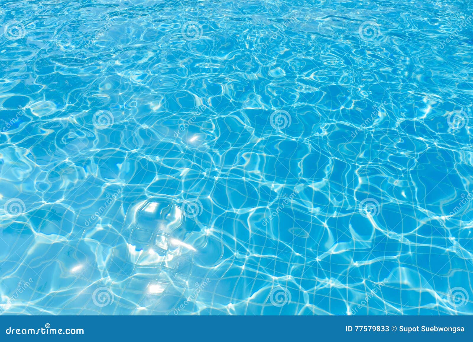 Ripple Water in Swimming Pool Stock Image - Image of clear, floating ...
