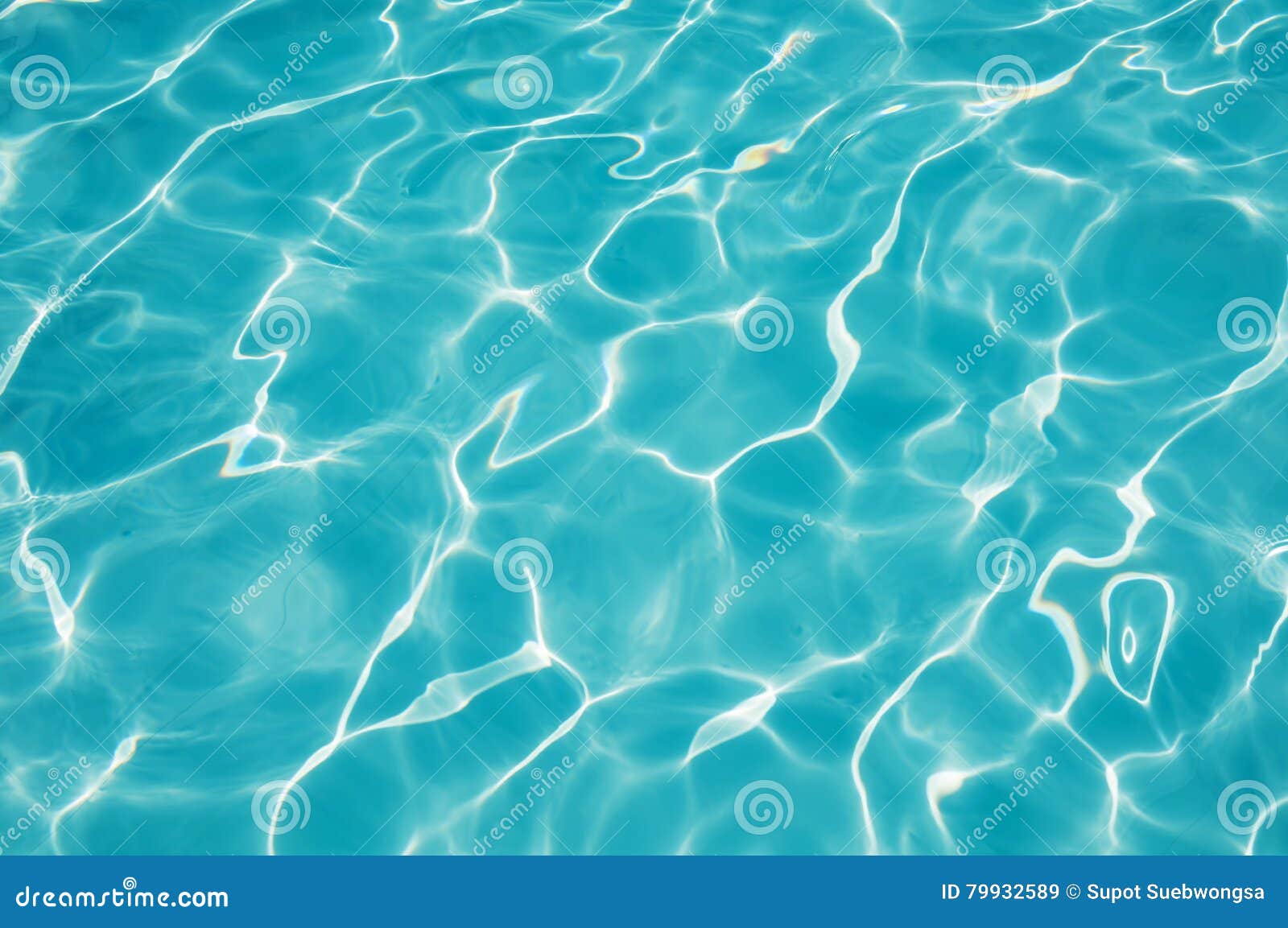 Ripple Water in Swimming Pool Witn Sun Reflection Stock Image - Image ...