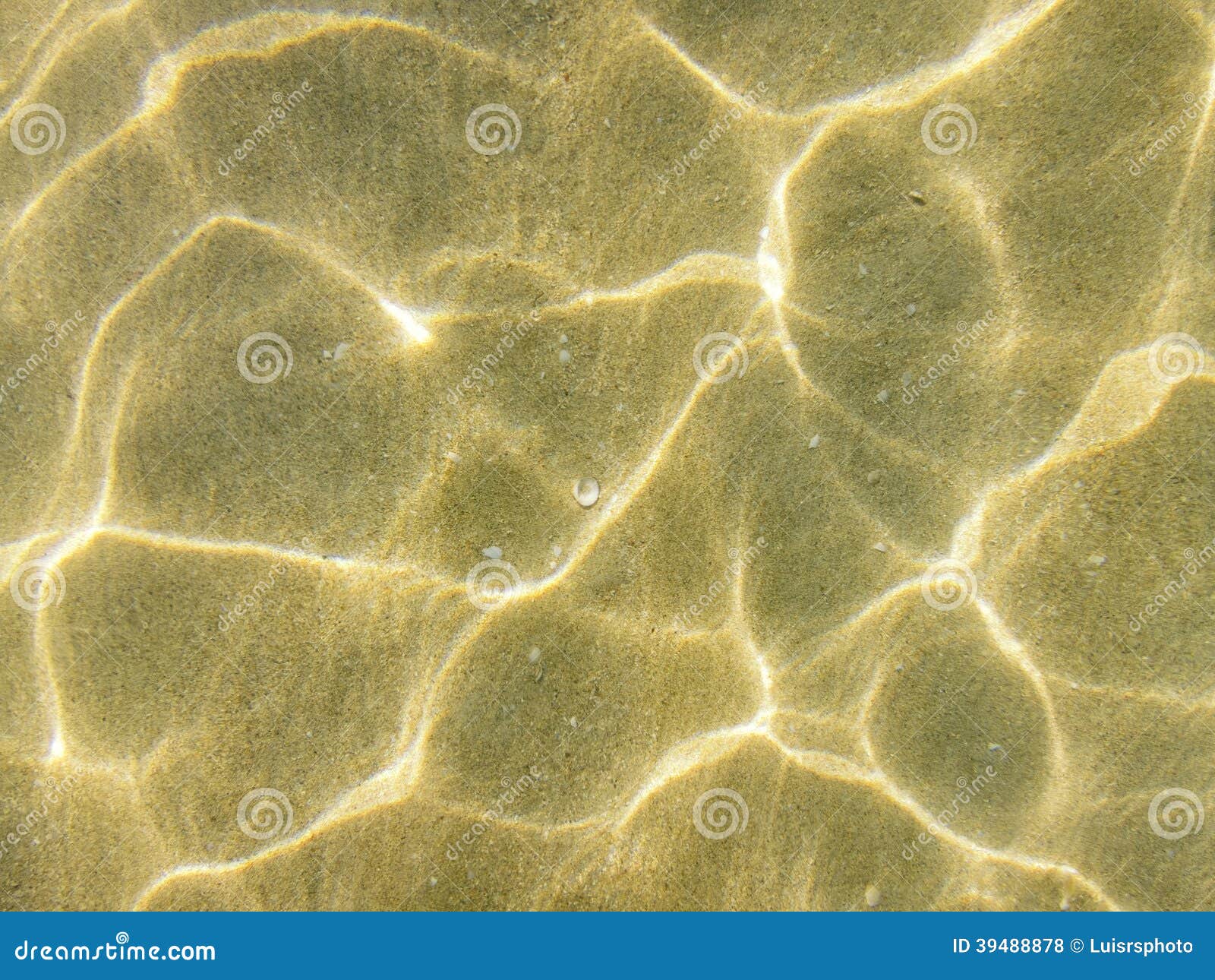Ripple of Water Waves Reflection on Sand Stock Photo - Image of leisure ...