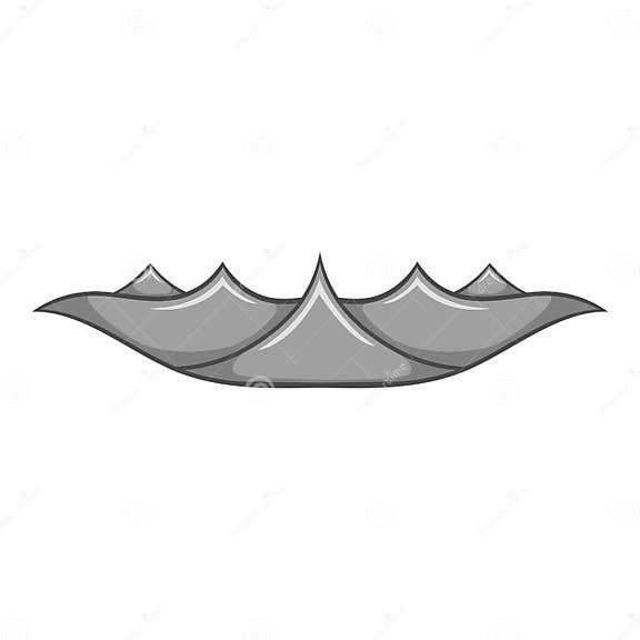 Ripple Wave Icon, Cartoon Style Stock Vector - Illustration of surface ...