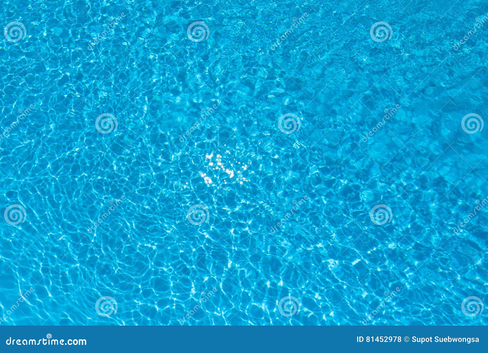 Ripple Wave and Water Surface in Swimming Pool Stock Photo - Image of ...