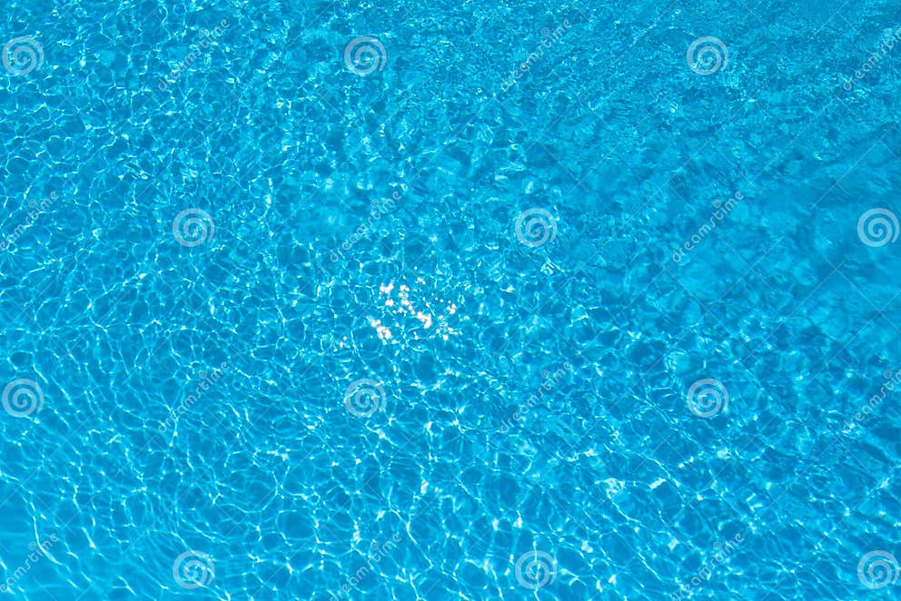 Ripple Wave and Water Surface in Swimming Pool Stock Photo - Image of ...