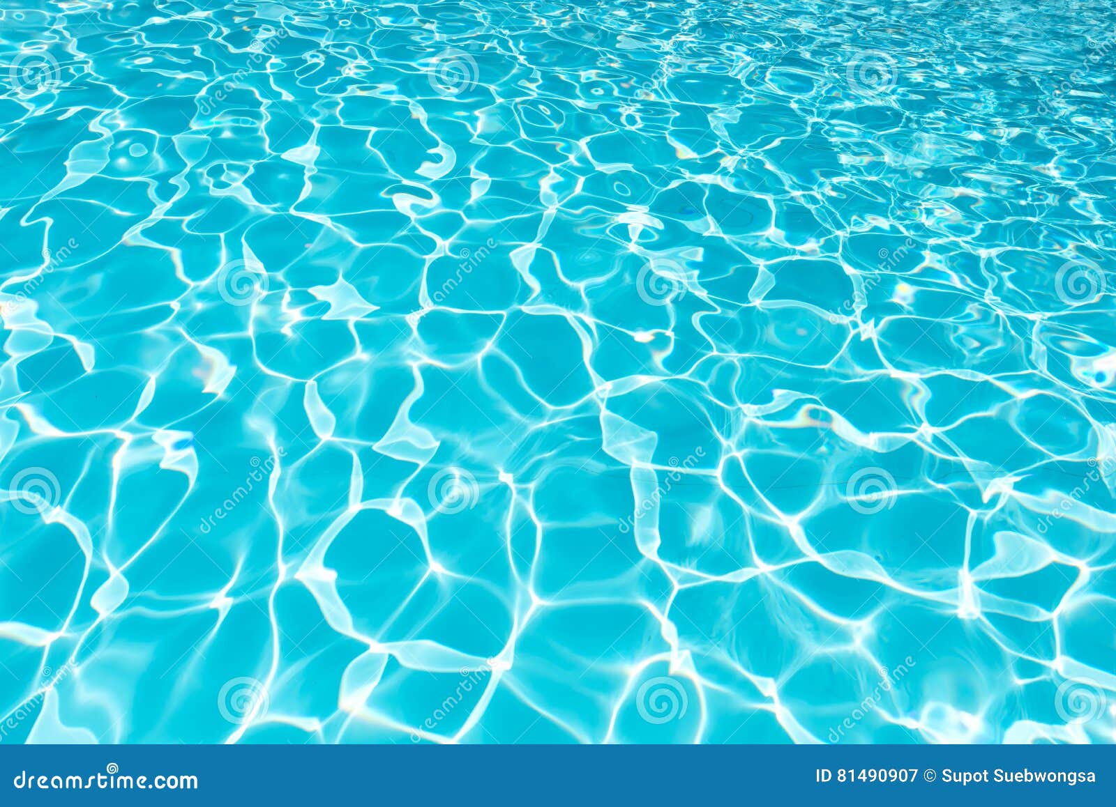 Ripple Wave and Water Surface in Swimming Pool Stock Image - Image of ...