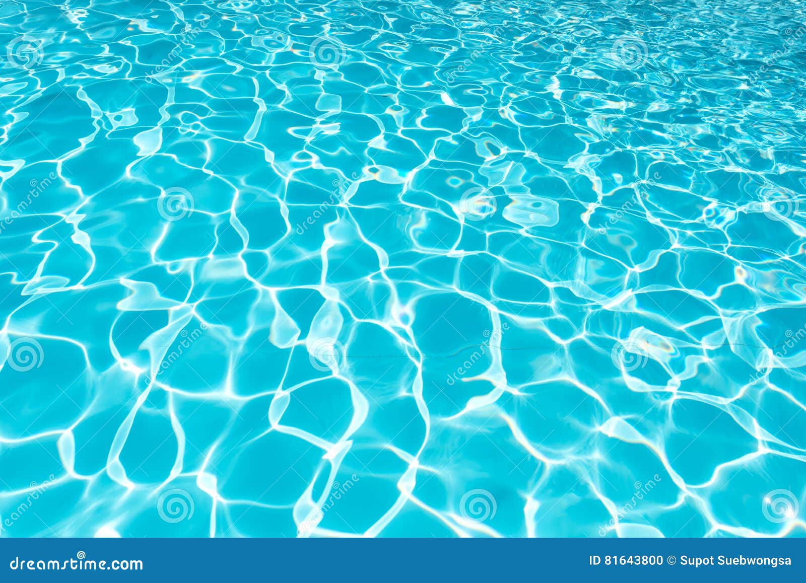 Ripple Wave and Water Surface in Swimming Pool Stock Photo - Image of ...