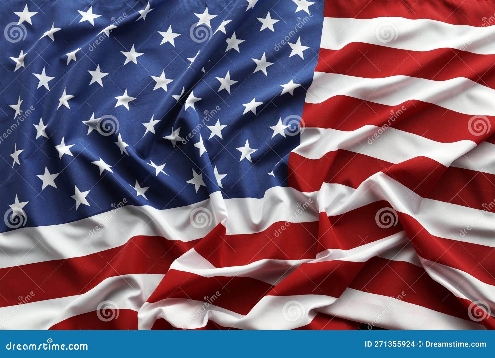 Rippled America flag stock photo. Image of national - 271355924