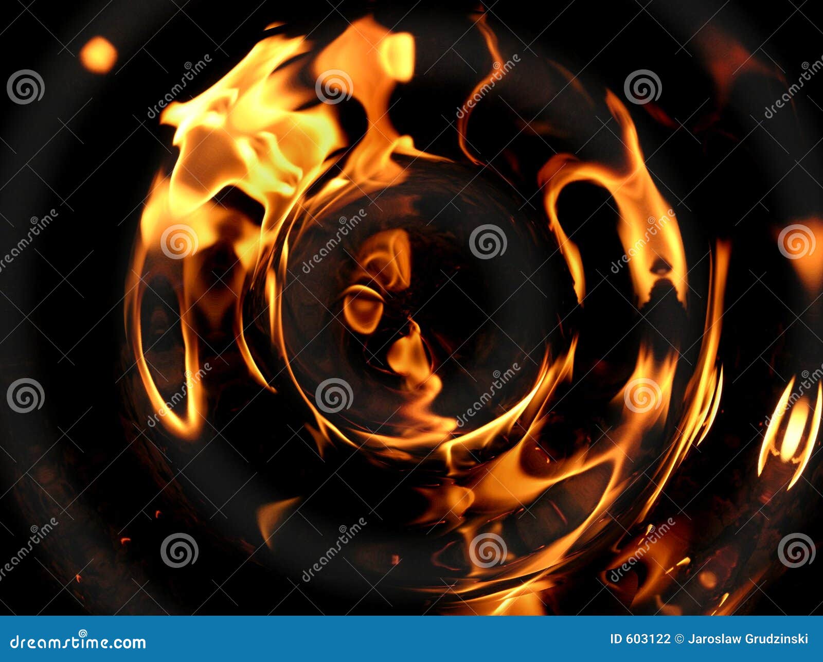 Rippled flames stock photo. Image of flame, temperature - 603122
