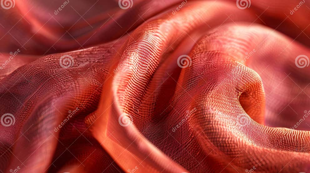 Rippled Folds on the Fabric Create a Rippled Effect Adding Visual ...