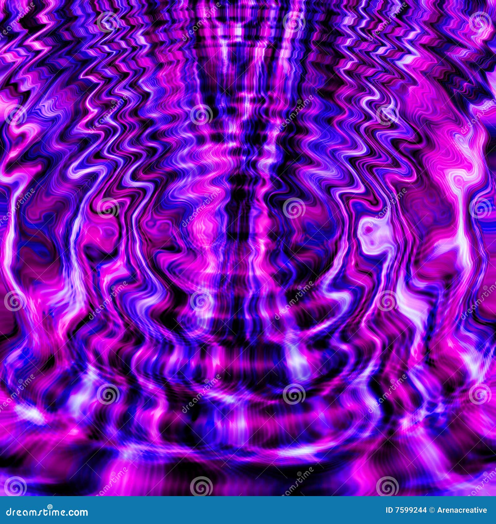 Rippled Plasma Liquid stock illustration. Illustration of electricity ...