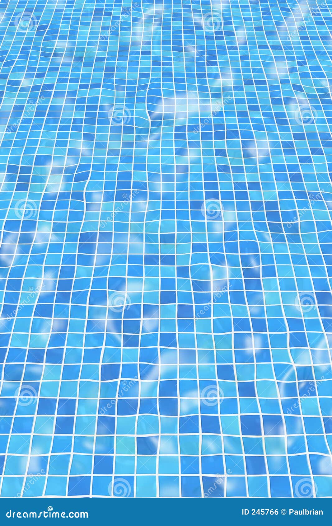 Rippled pool tiles stock photo. Image of mosaic, geometric - 245766