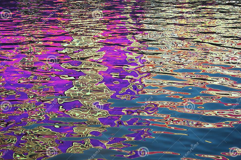 Rippled Reflection Abstract Stock Photo - Image of outdoor, river: 21520064