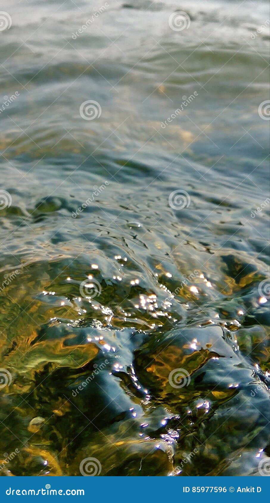 Rippled River water stock photo. Image of rippled, water - 85977596