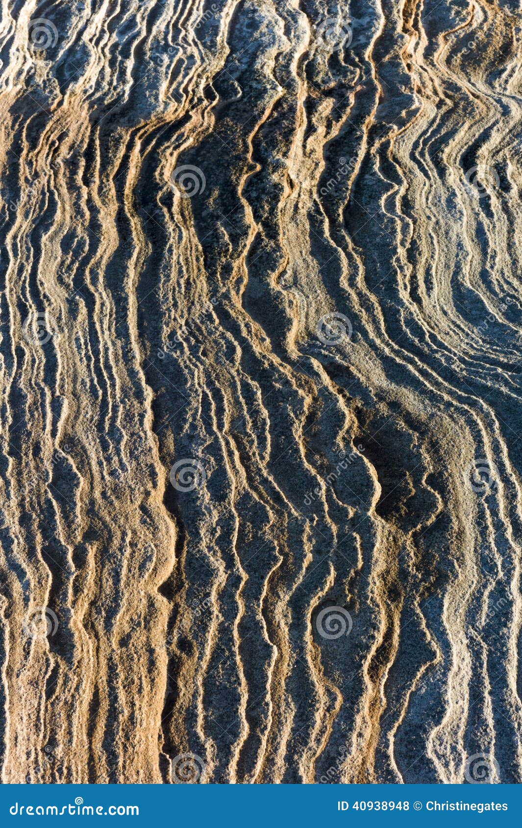 Rippled Rock beside the Sea Background. Stock Photo - Image of nature ...