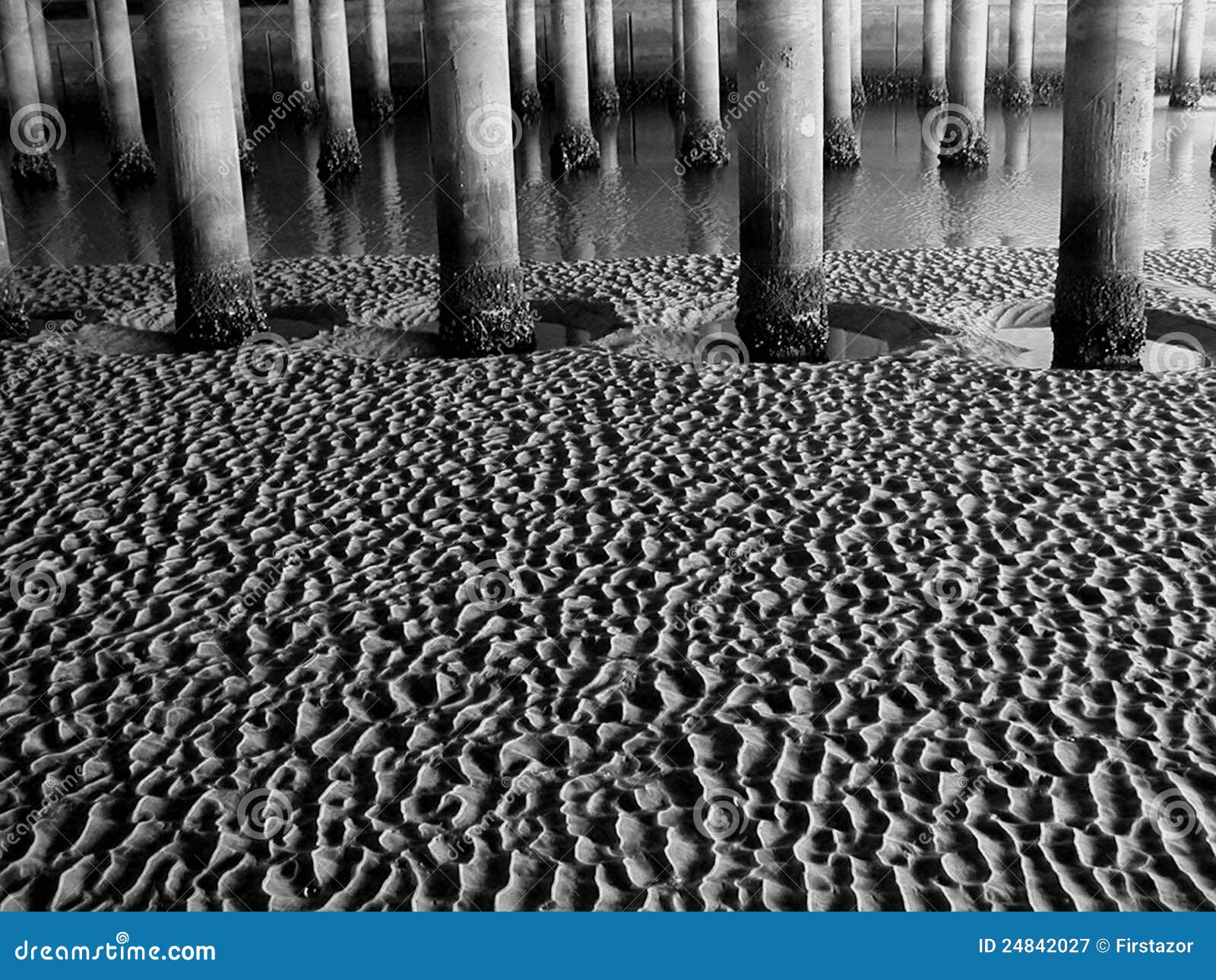 Rippled Sand Concrete Pillars Photos - Free & Royalty-Free Stock Photos ...