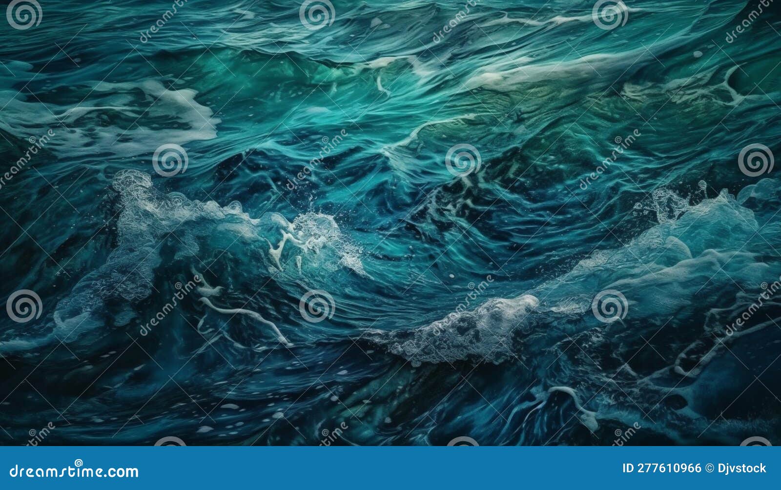 Rippled Wave Pattern Flows in Motion, Underwater Beauty in Nature ...