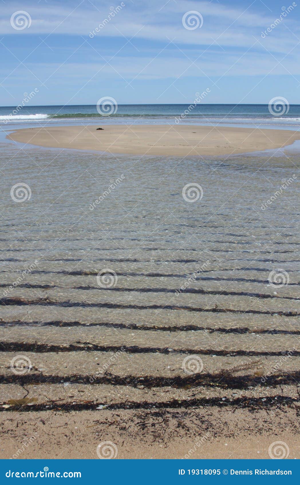 Ripples on the beach stock image. Image of wallpaper - 19318095