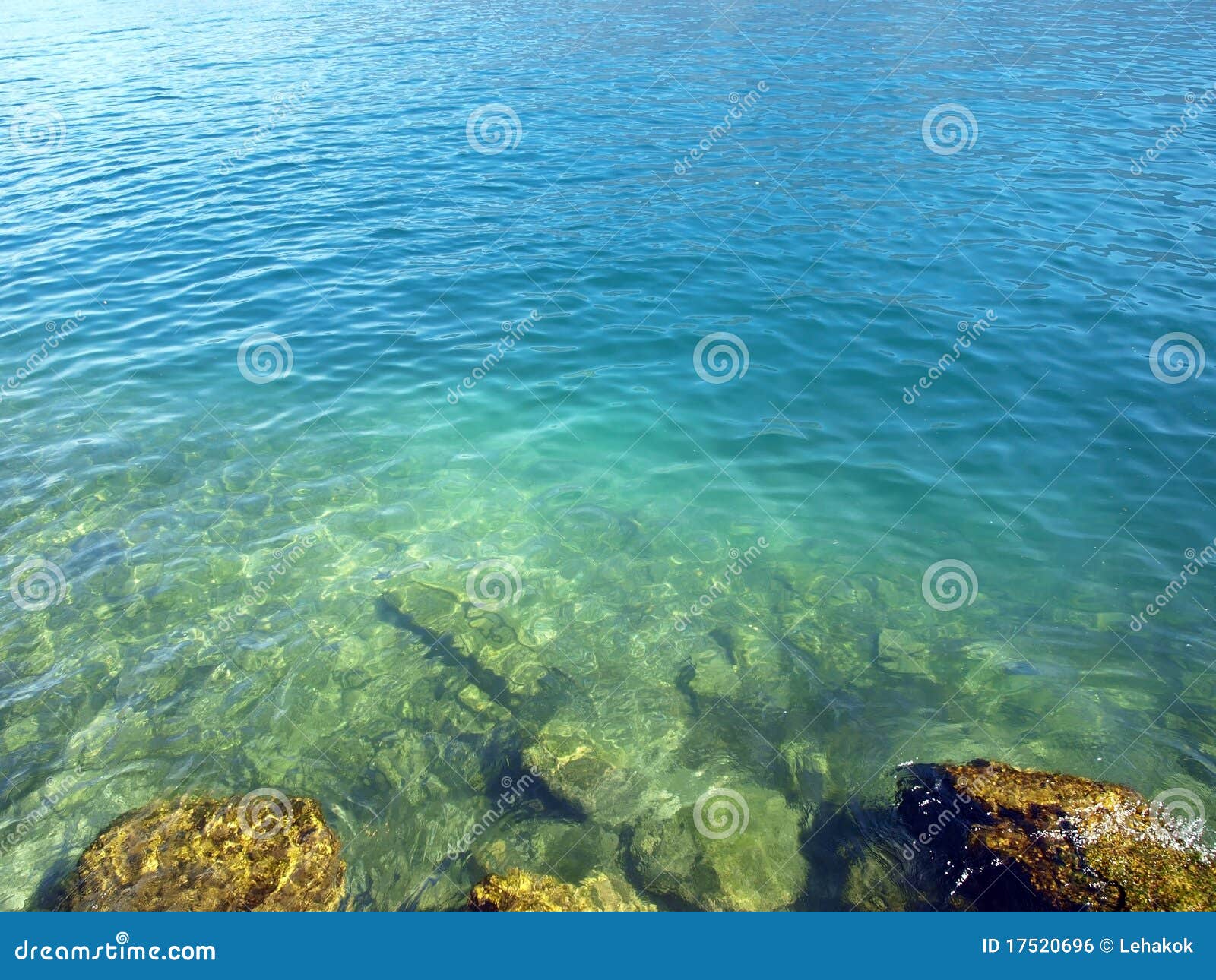 Ripples on deep blue ocean stock photo. Image of smooth - 17520696